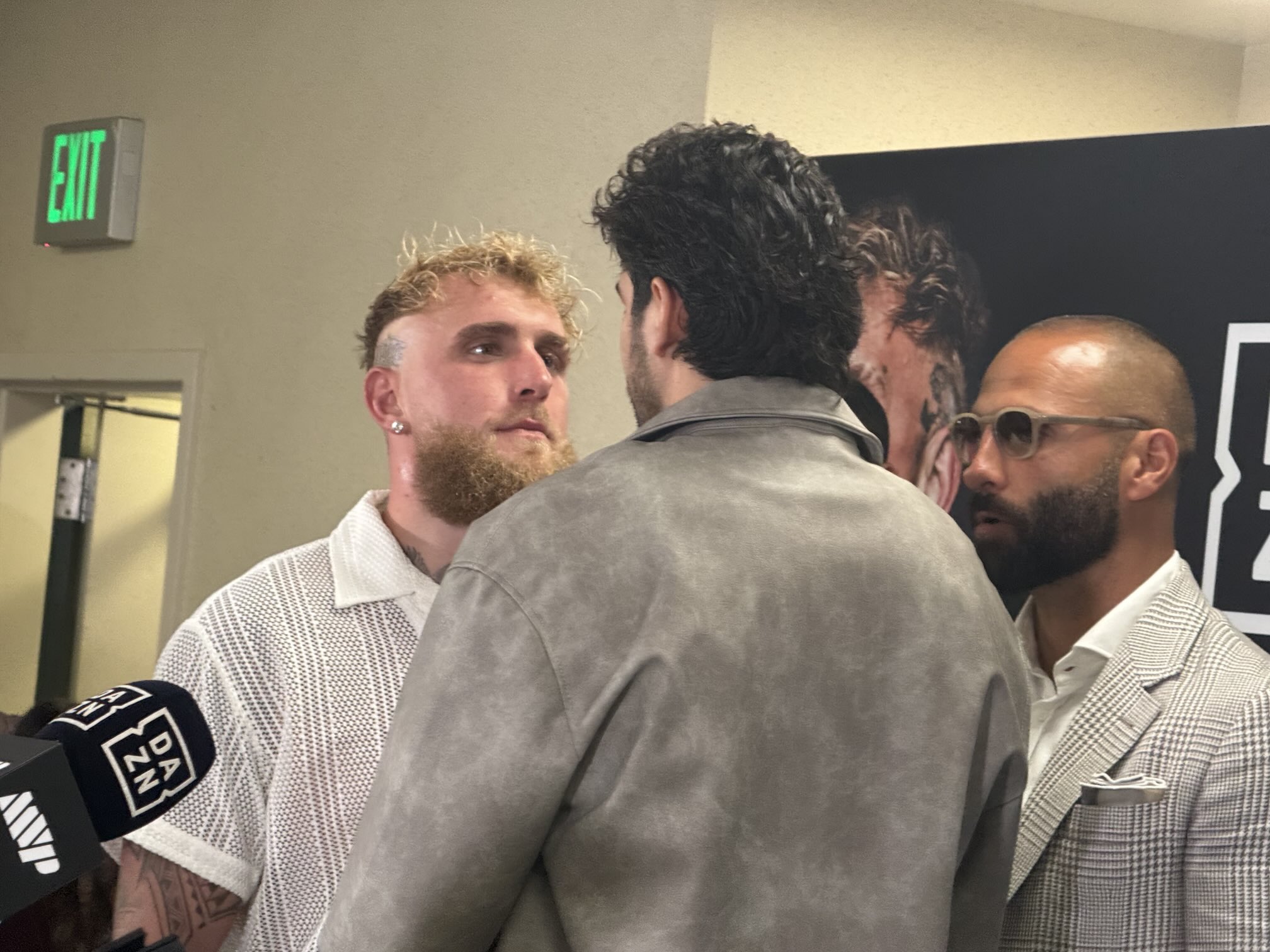 Jake Paul and Zurdo Ramírez Stage a Face-Off - Ready To Fight