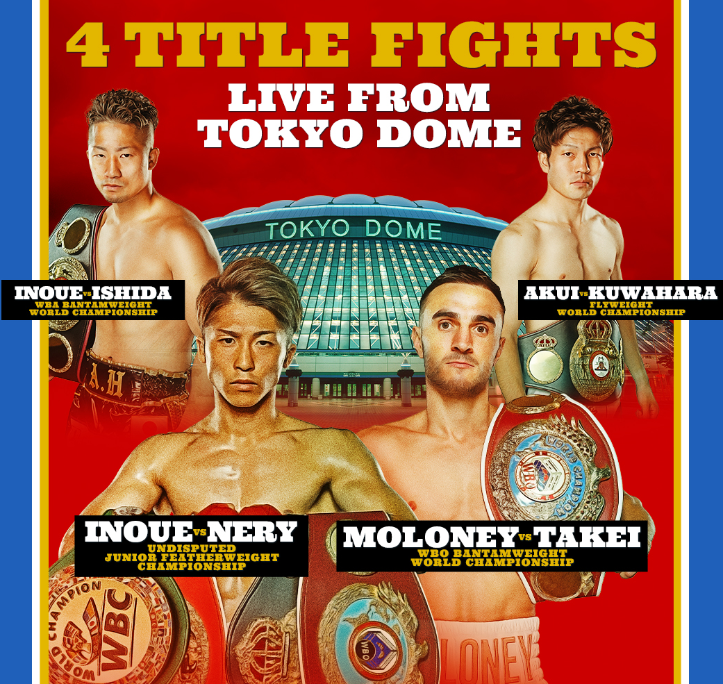 Inoue vs. Nery: Undercard Fighters Announced - Ready To Fight