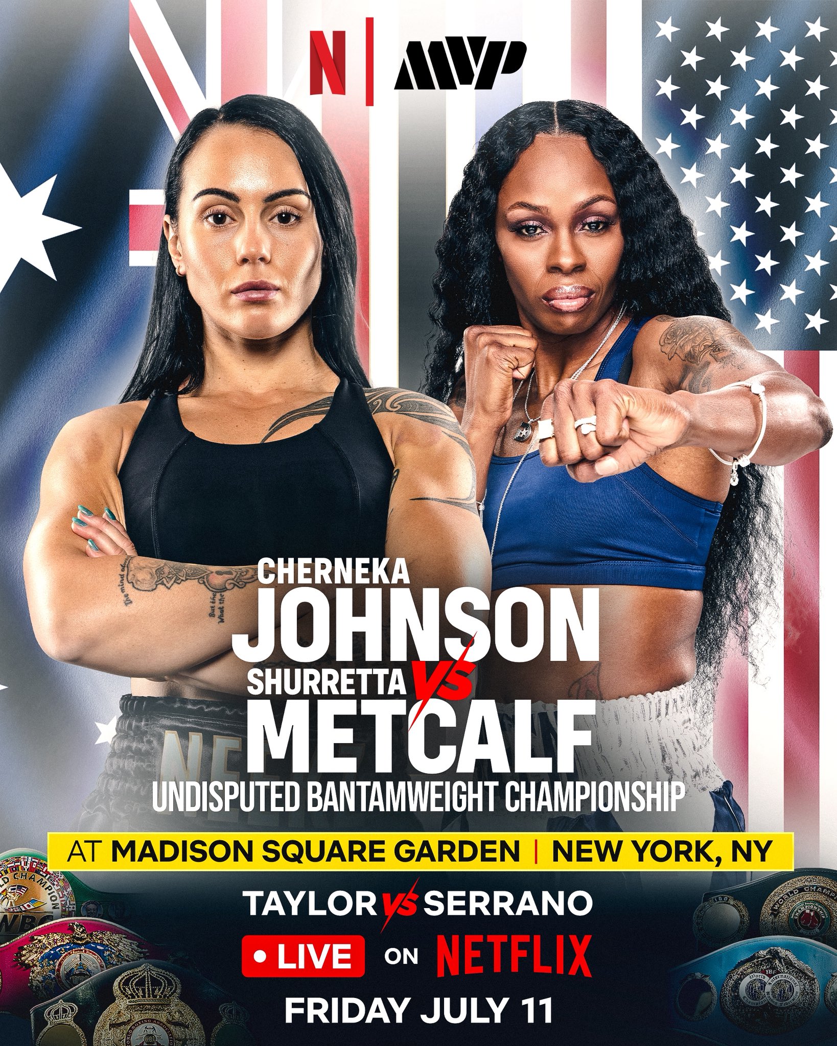 Jake Paul’s MVP Signs Cherneka Johnson, Announces Undisputed Title ...