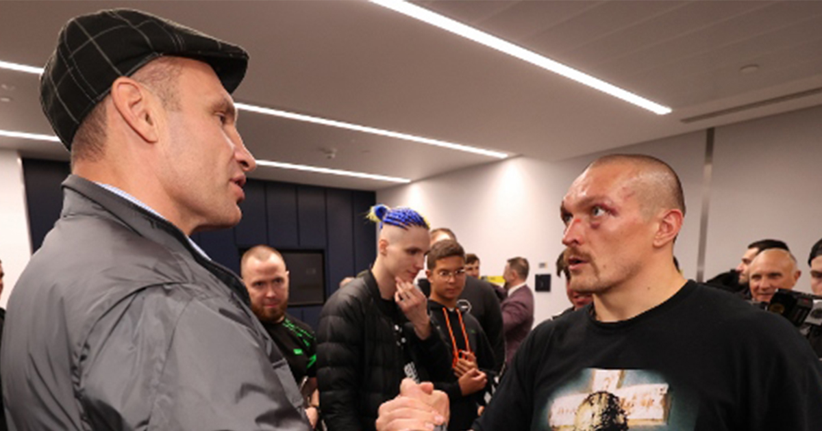 Usyk Names Tougher Opponent Among Klitschko Brothers: Vitali or ...