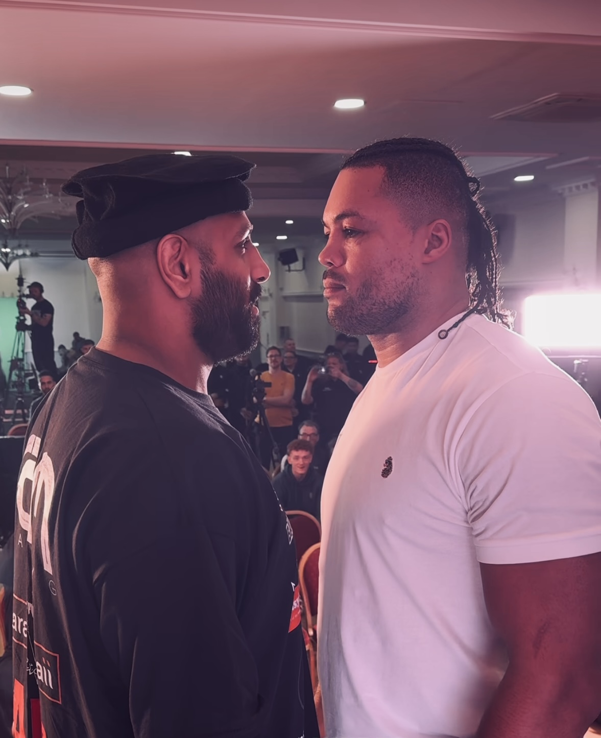 Joyce Hits Record Weight - Ready To Fight