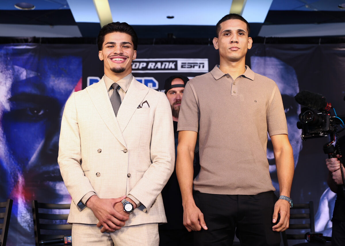 Xander Zayas and Jorge Garcia Make Weight - Ready To Fight