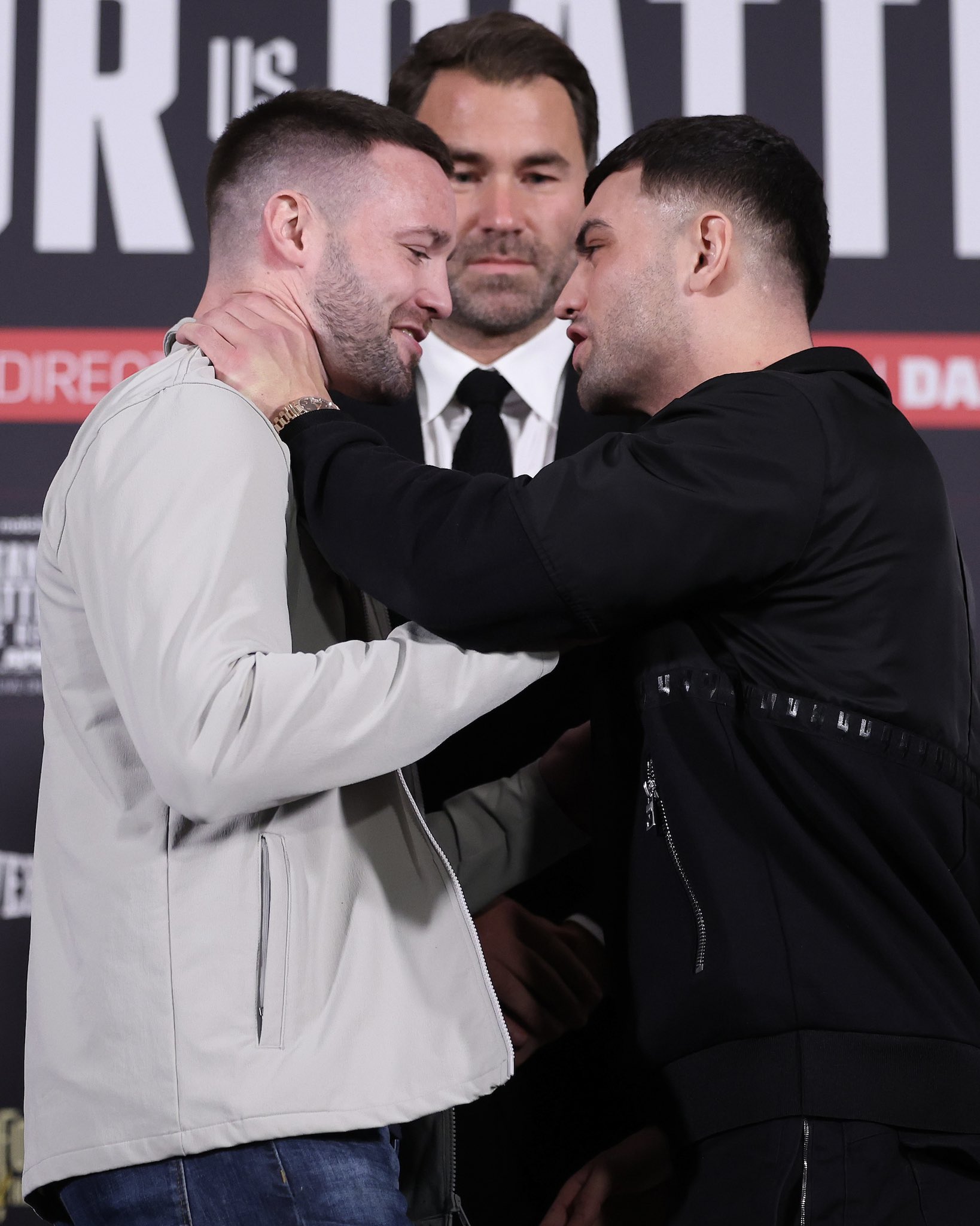 Taylor and Catterall Nearly Brawl at Press Conference - Ready To Fight