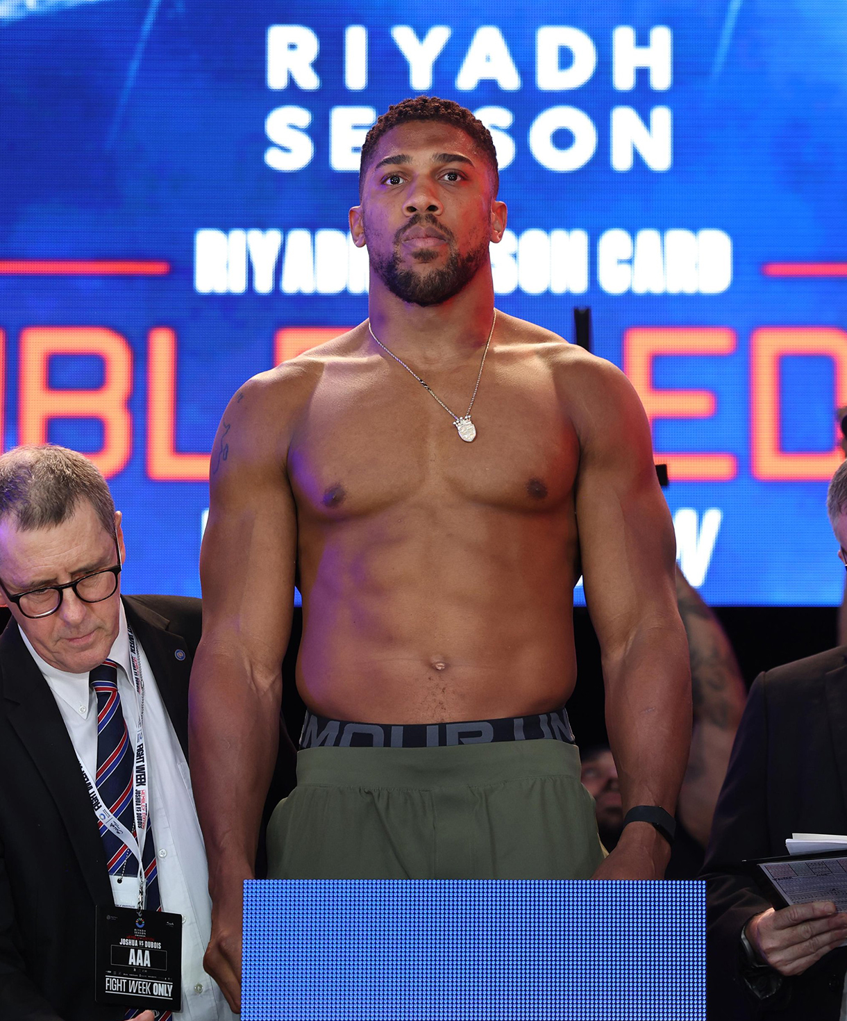 Joshua Repeats Weight Against Dubois: Weigh-in Results - Ready To Fight