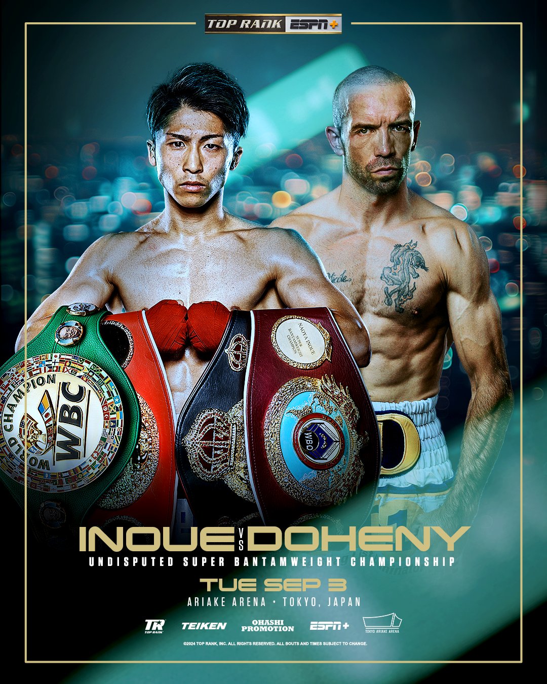 Inoue – Doheny: Full Undercard Revealed - Ready To Fight