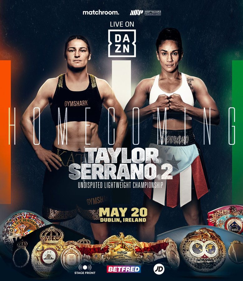 Serrano and Taylor Could Face Off in Rematch: Next Fight on the Horizon ...