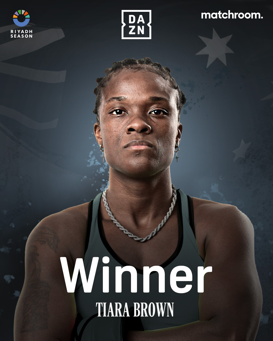 Tiara Brown Defeats Nicolson to Become New World Champion - Ready To Fight